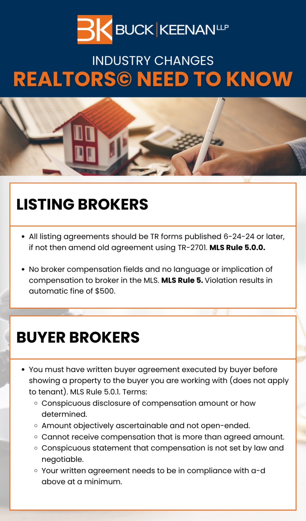 Industry Changes REALTORS© Need To Know In 2024 - Buck Keenan LLP
